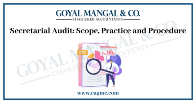 Secretarial Audit: Scope, Practice and Procedure -CAGMC
