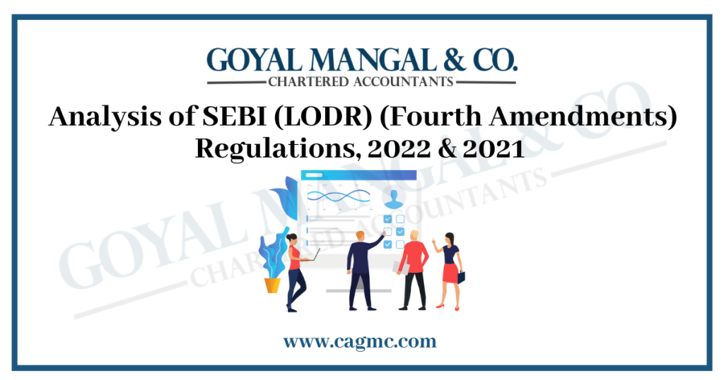 SEBI (LODR) (Fourth Amendments) Regulation 2022 & 2021