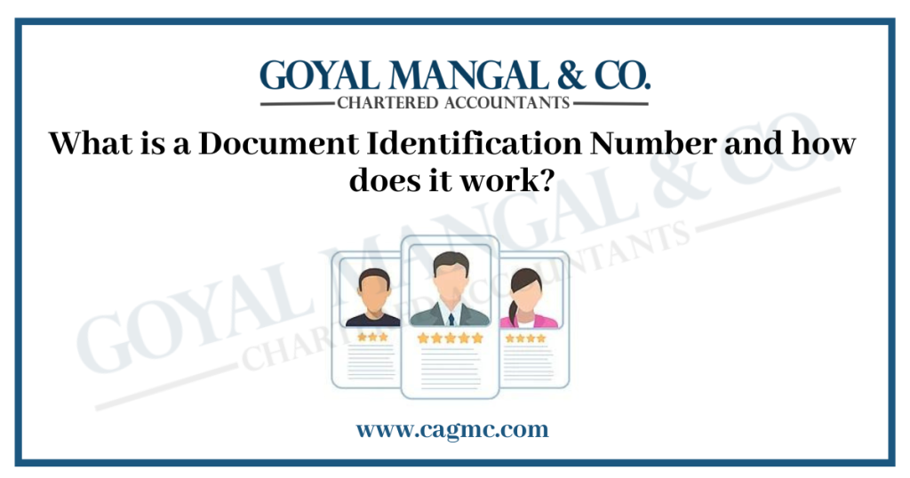 What is a Document Identification Number? - CAGMC