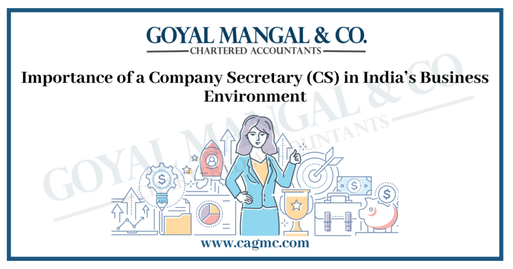 Importance of a Company Secretary (CS) - CAGMC