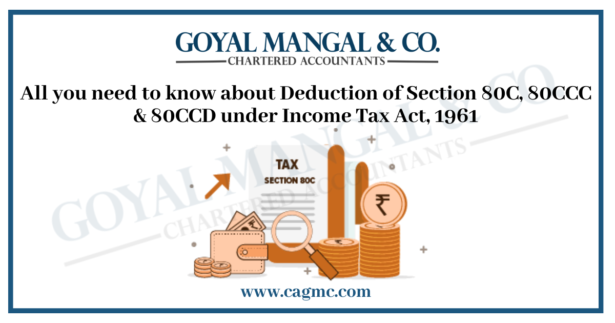 Deduction under Section 80C - Goyal Mangal & Company