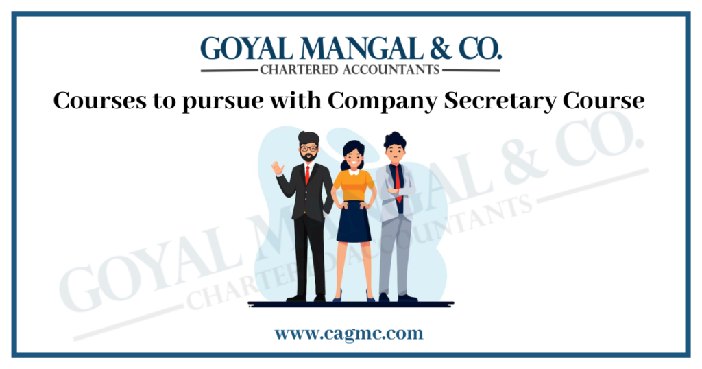 Courses to do with Company Secretary Course - CAGMC