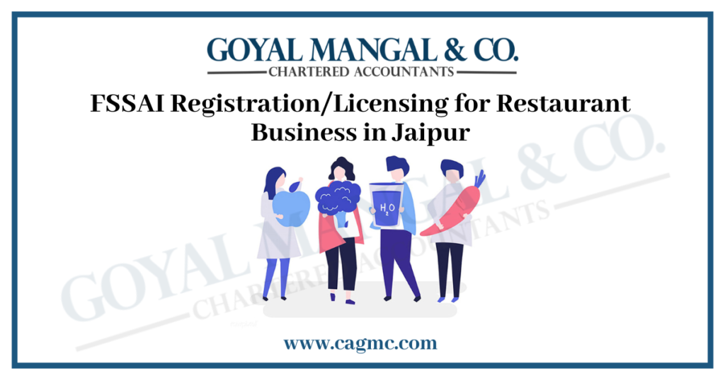 FSSAI Registration for Restaurant Business in Jaipur - CAGMC