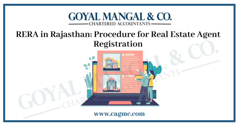 RERA in Rajasthan - Goyal Mangal & Company