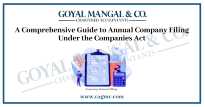 Annual Company Filing Under the Companies Act - CAGMC